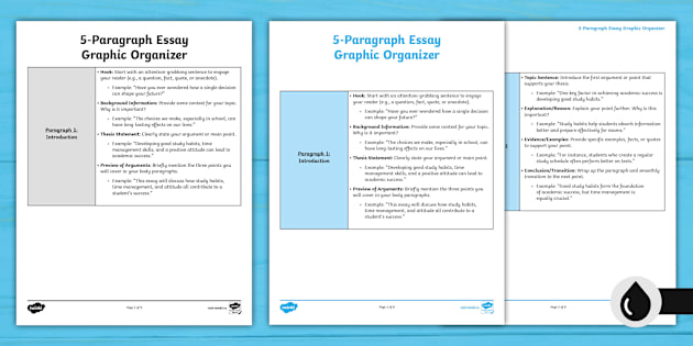 Schaffer Paragraph Graphic Organizer Master Story Planning Worksheet