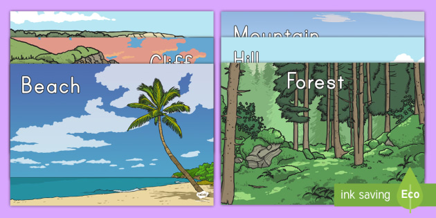 Physical Geography Posters (teacher made)