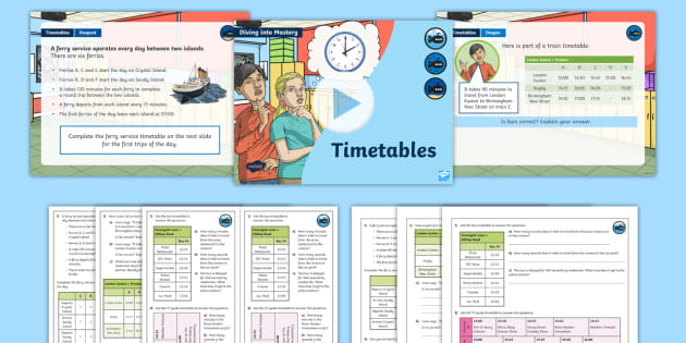 Year 5 Diving into Mastery: Timetables Teaching Pack