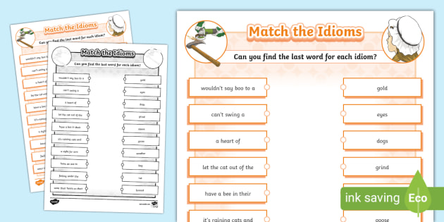 Idioms Worksheets Kids Making Sense Of Idioms | Worksheet
