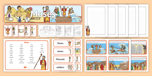 CfE First Level The Story of Moses Resource Pack