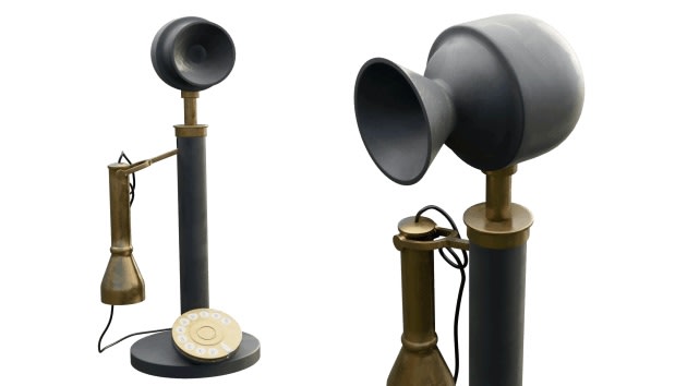 3D Model: History - Victorian Telephone (teacher made)