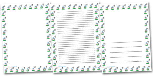 Wash Hands Portrait Page Borders- Portrait Page Borders