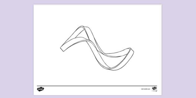 Elastic Band Colouring Sheet | Colouring Sheet