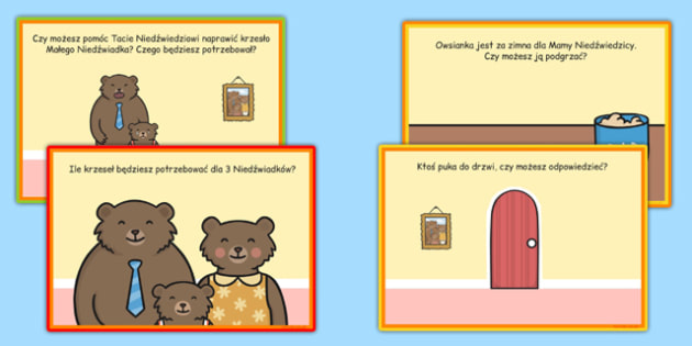 Goldilocks Role Plays | twinkl.com.au