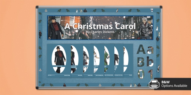 A Christmas Carol Classroom Display | GCSE English | Beyond