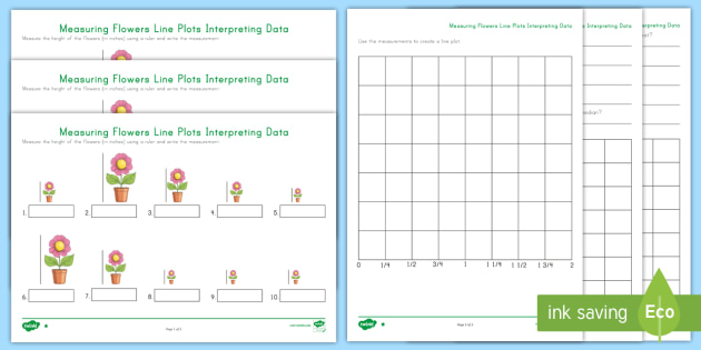 Measuring Flowers: Interpreting Line Plots Differentiated Activities