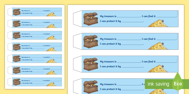 CBCA Book Week - Find Your Treasure Paper Chain Activity