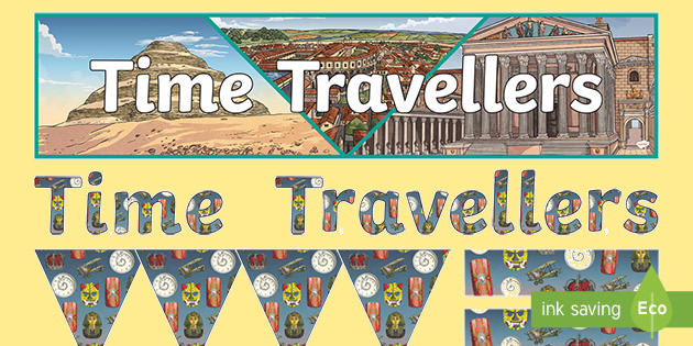 KS2 Time Travellers Display Pack (Teacher-Made)