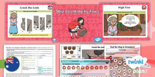 Year 1 Number and Place Value: Skip Counting Lesson 2