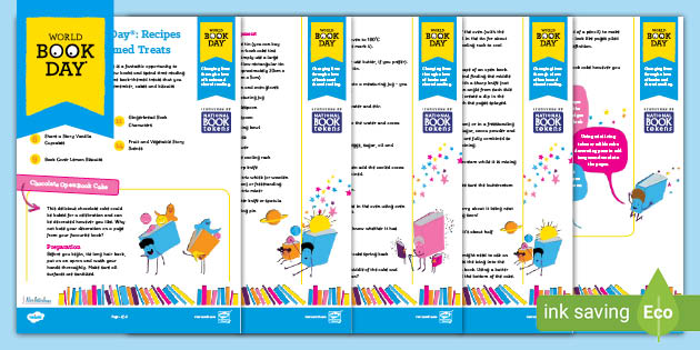 World Book Day: Recipes for Book-Themed Treats