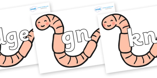 Silent Letters on Earthworms