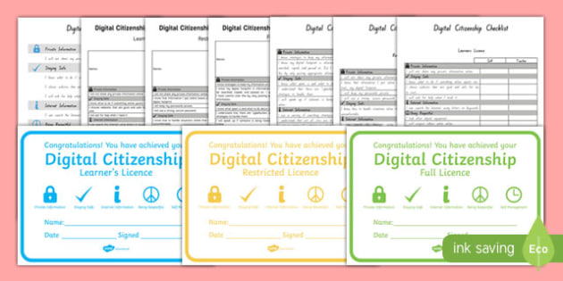 Digital Citizenship Resource Pack (teacher made)