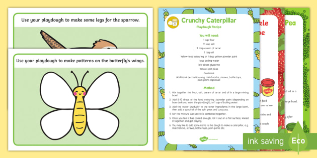 EYFS Playdough Recipe and Mat Pack (teacher made)