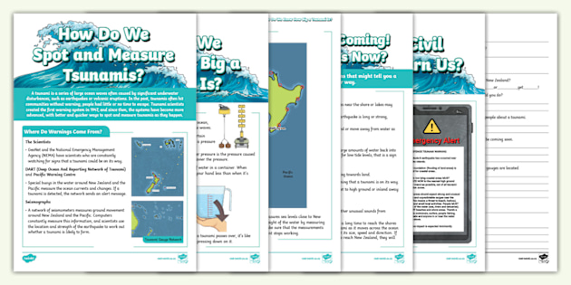 Tsunami Diagram Met Labels