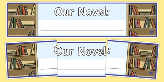 Novel Display Banner-Irish (teacher made)