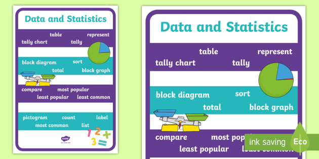 Data and Statistics [Poster] Ready-to-print Poster
