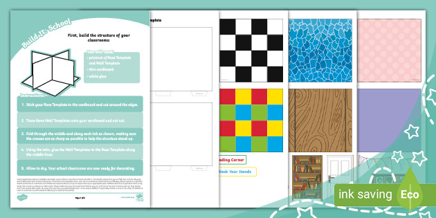 Build It: School (teacher made)