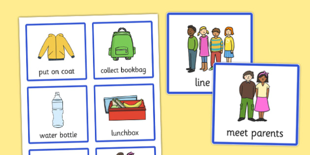 FREE! - Visual Timetable (Going Home) (teacher made)