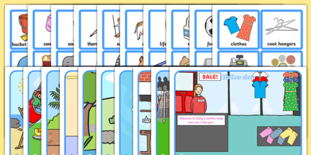 Where Do You See...? Scene (teacher made)