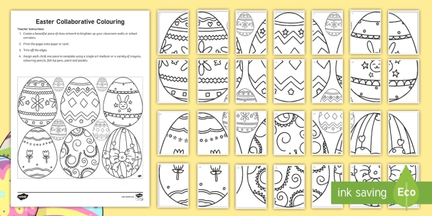 FP Easter Collaborative Colouring Activity Pack