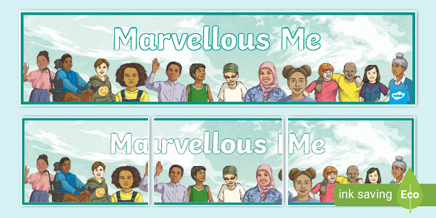 Marvellous Me Banner (teacher made)