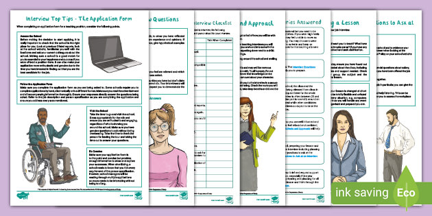 Staff Wellbeing Interview Preparation Resource Pack
