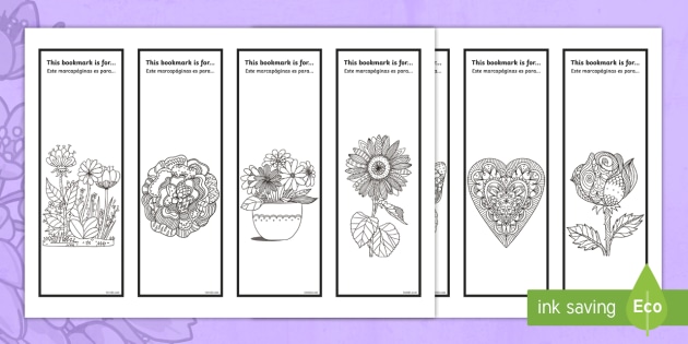 Happy Mother's Day Mindfulness Bookmarks English/Spanish