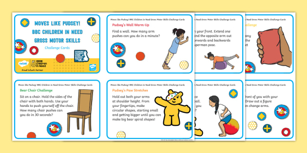 BBC Children in Need 2018, Primary resources, children, charity, help