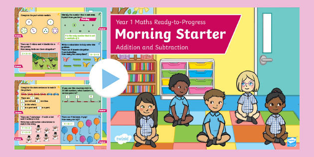 👉 Year 2 Maths Ready-to-Progress Morning Starter: Addition and Subtraction