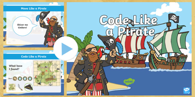 Code Like a Pirate Interactive PowerPoint (teacher made)