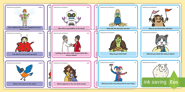 Reading Prompts and Questions (teacher made)