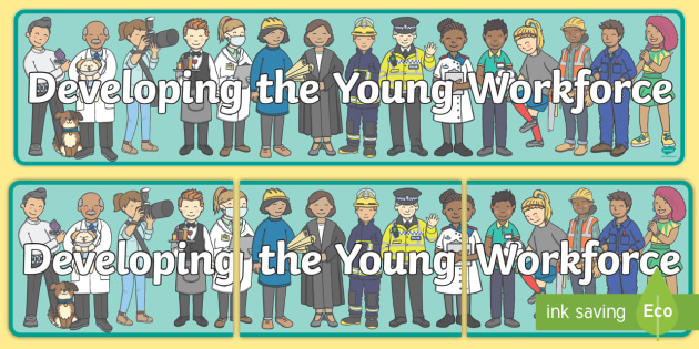 Developing the Young Workforce Display Banner (teacher made)