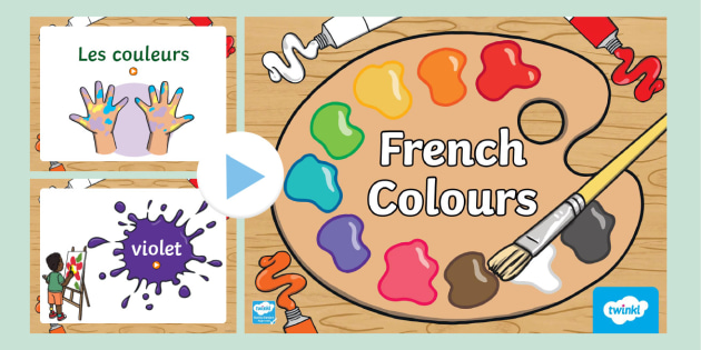 French Colours PowerPoint (teacher made)