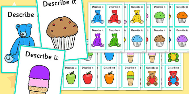 Describe It Colour (teacher made)