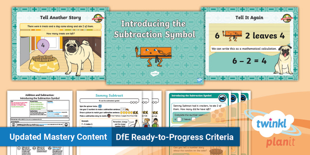 Year 1 Introduction To Subtraction Lesson Plan Lesson 3