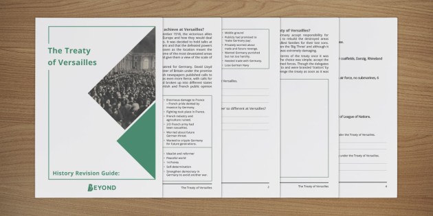 Treaty of Versailles Revision Guide - Beyond History