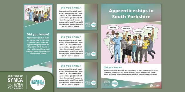 FREE! - South Yorkshire's Apprenticeships Information Poster | Beyond