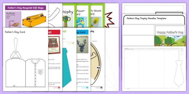 Father's Day Craft Activity Resource Pack (teacher made)
