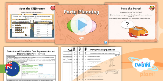 Year 3 Data Representation and Interpretation: Questions About Data ...
