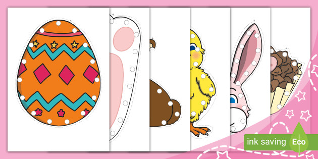 Easter Threading Cards (teacher made)