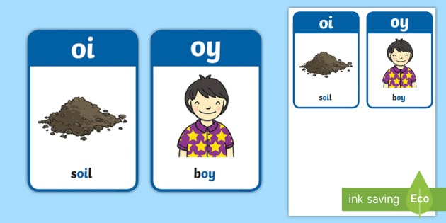 My oi Sound Family Flashcards (teacher made)