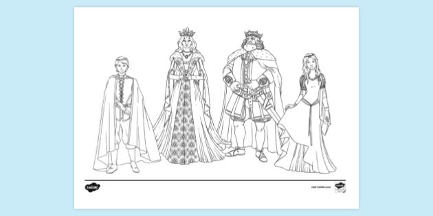 FREE! - Heir Colouring Sheet | Twinkl Resources
