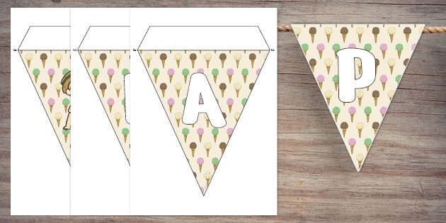 Summer Birthday Bunting | Twinkl Party (teacher made)