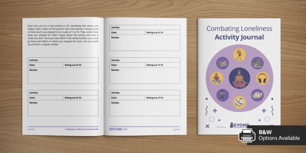 Managing Loneliness: Activity Journal | Wellbeing | Beyond RSE
