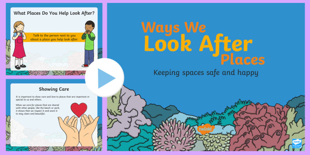 Ways We Look After Places PowerPoint - My special place