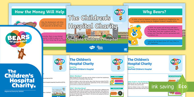 Children's Hospital Charity Assembly PowerPoint and Script - EYFS