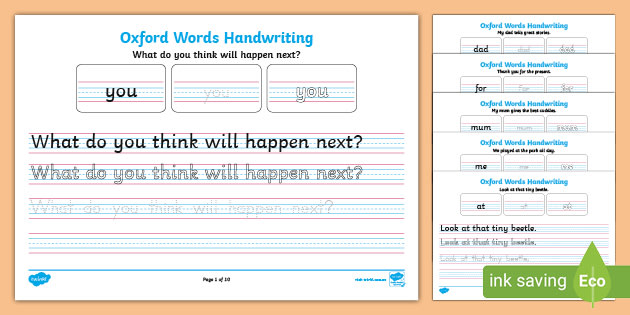 High Frequency Words 31-40 (teacher made)