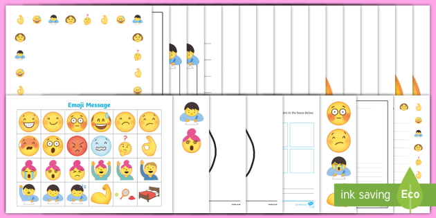 😊 EYFS Emoji Day Activity Pack (teacher made)