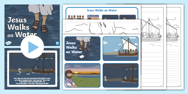 Jesus Walks on Water Resource Pack (teacher made)